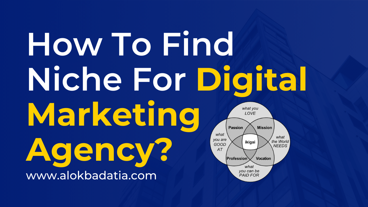 How to find a niche for a digital marketing agency- Ultimate A to Z Guide!